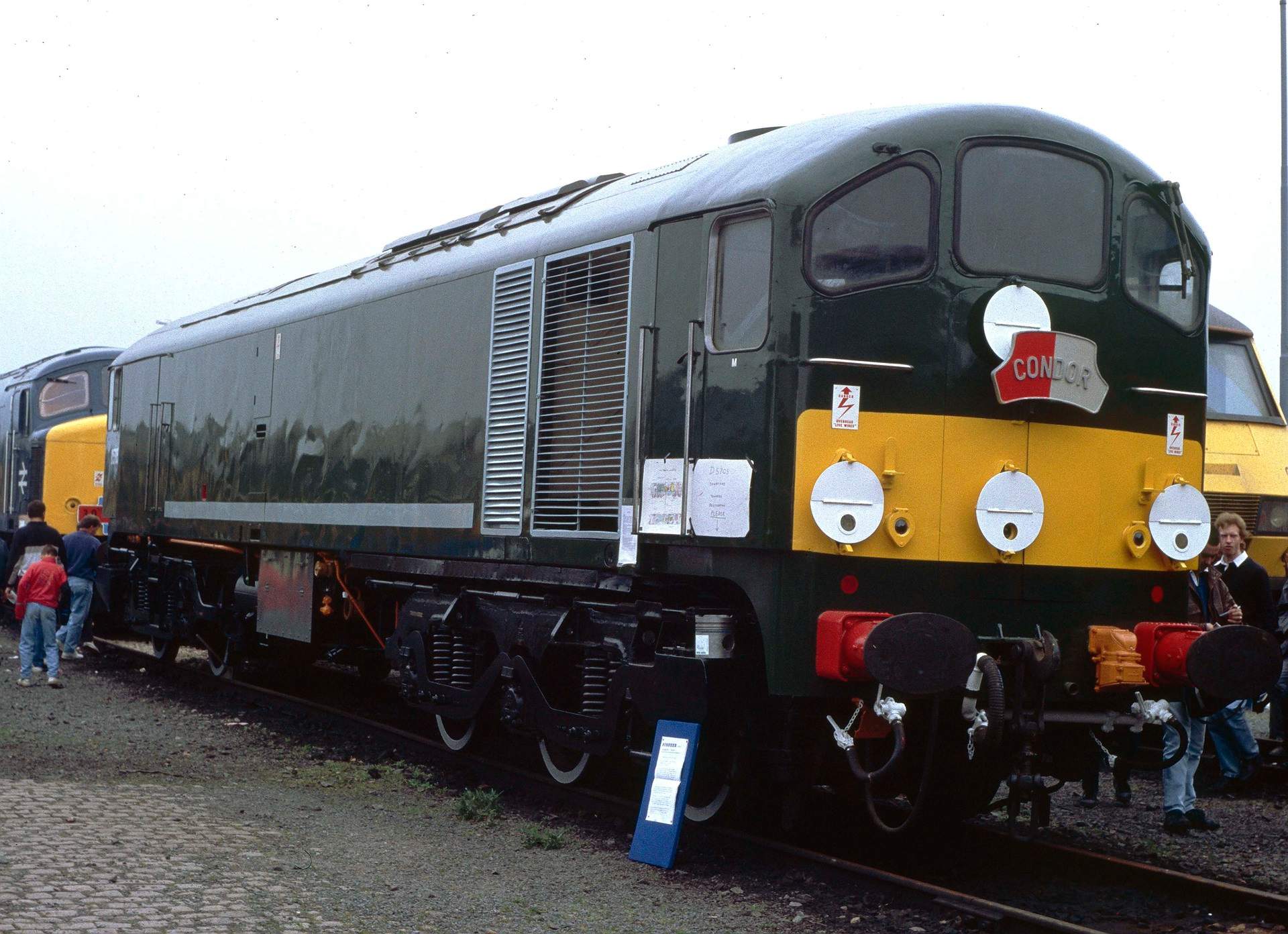 Solve BR Class 28 D5705 on display at Coalville depot open day. jigsaw ...