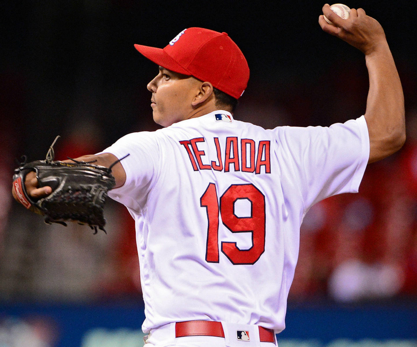 Solve Ruben Tejada pitched last night for the Cardinals, and it was ...