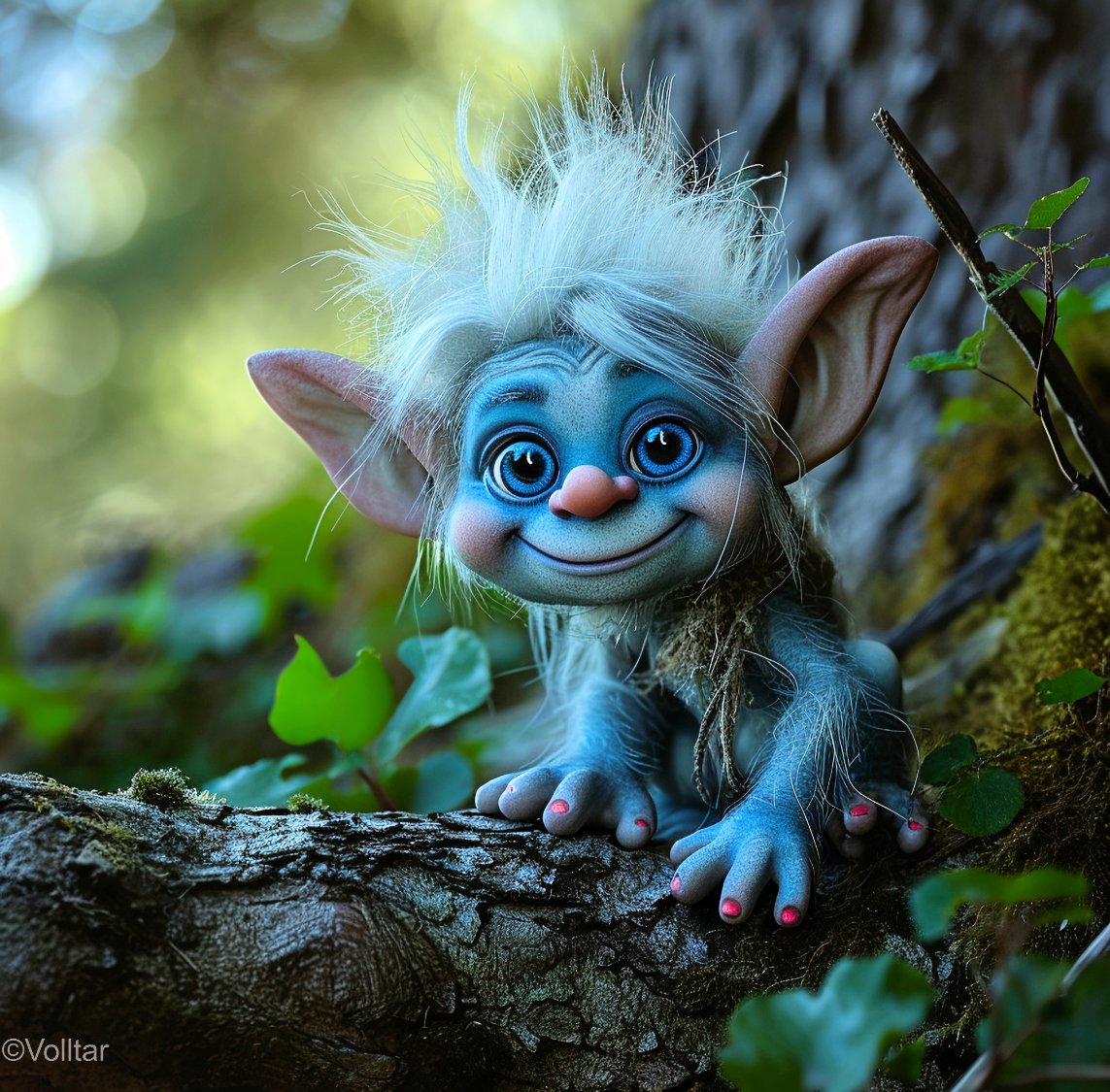 Solve Young Troll jigsaw puzzle online with 9 pieces