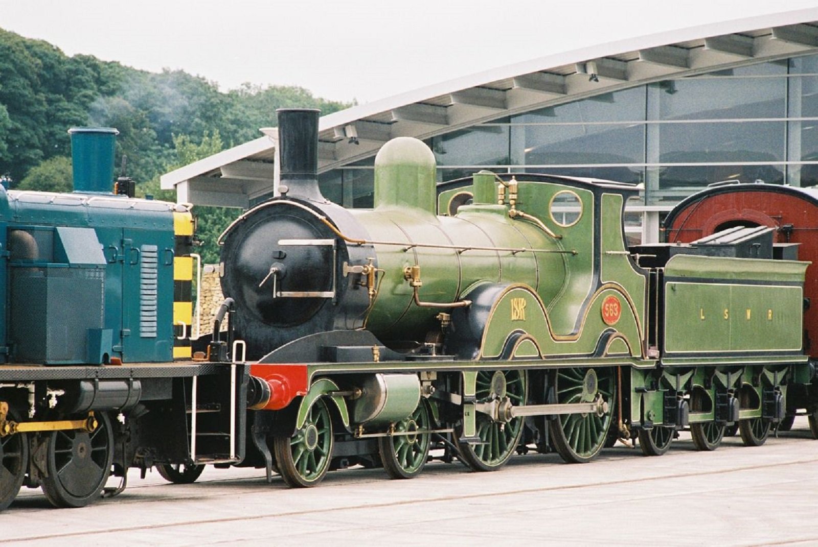 Solve LSWR Class T3 4-4-0 563. jigsaw puzzle online with 54 pieces