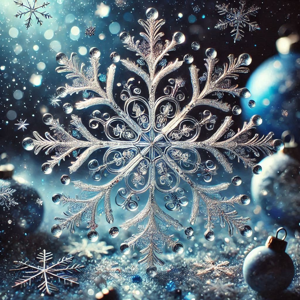 Solve Snowflake (resizable 9 to 306 pieces) jigsaw puzzle online with ...