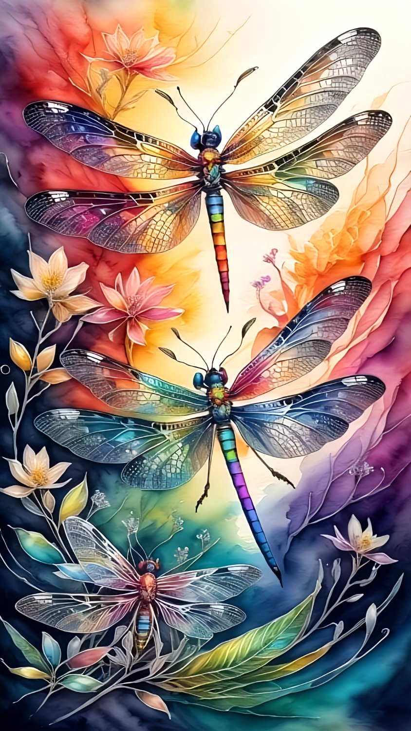 Solve Dragonfly jigsaw puzzle online with 594 pieces
