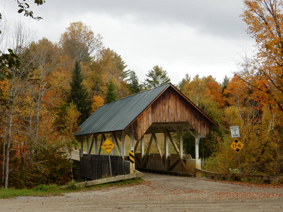 Solve Greenbank's Hollow Covered Bridge jigsaw puzzle online with 20 pieces