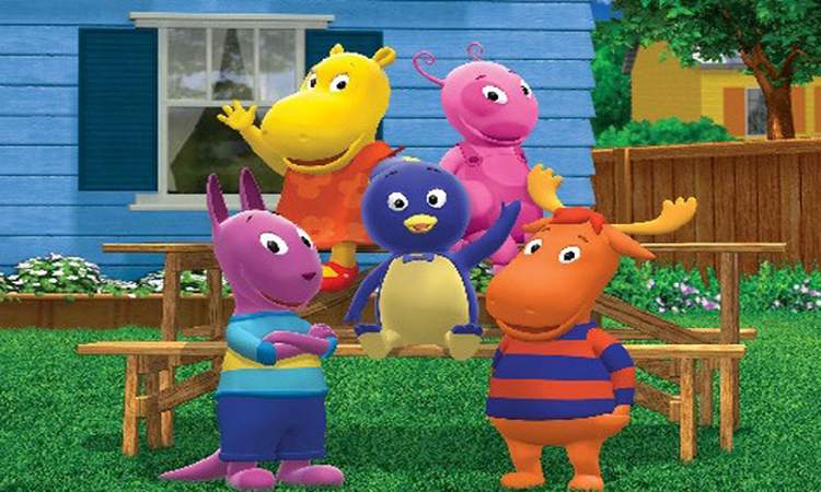 Solve los backyardigans jigsaw puzzle online with 84 pieces