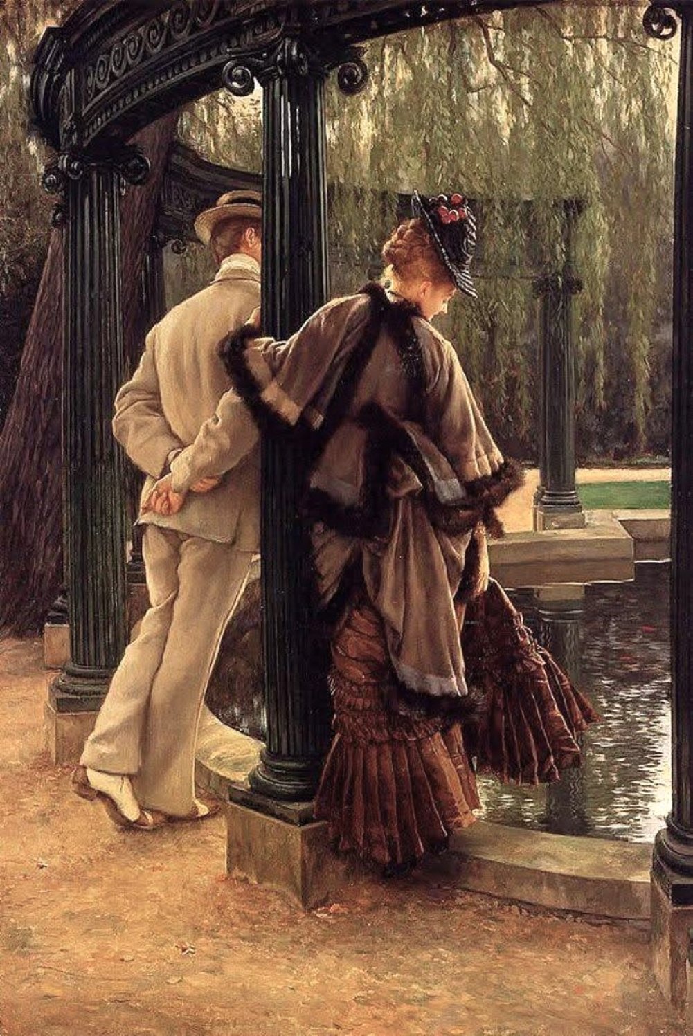 Solve James Jacques Joseph Tissot - (French, 1832 - 1906) - Quarrelling ...