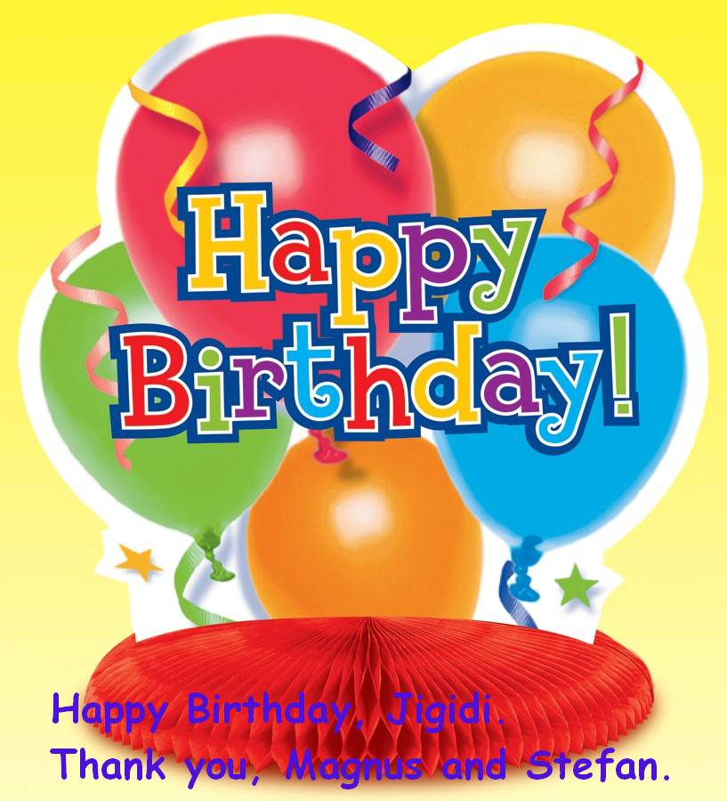 Solve Thank you for the fun! jigsaw puzzle online with 36 pieces