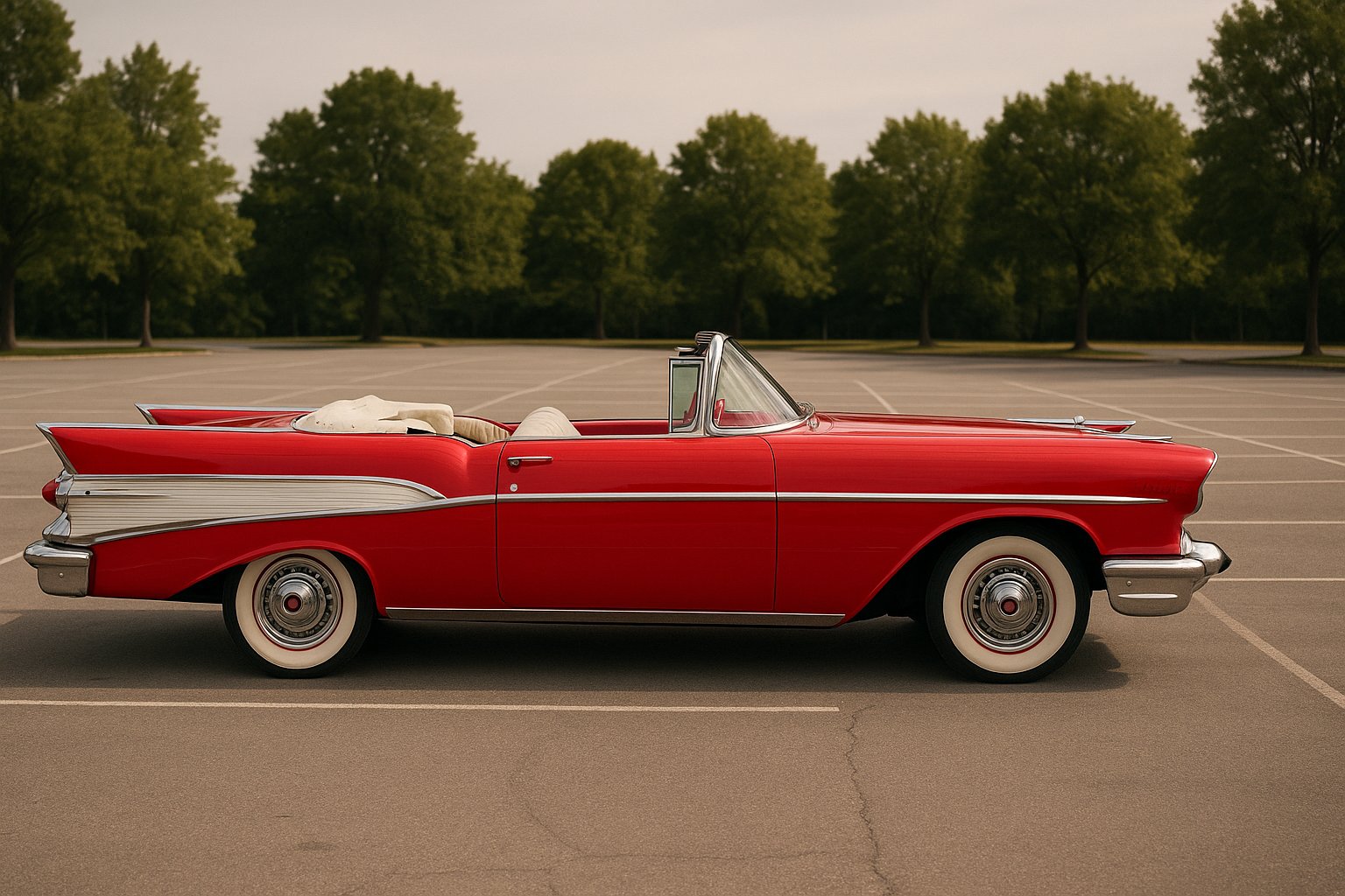 Solve 1950's Convertible jigsaw puzzle online with 117 pieces