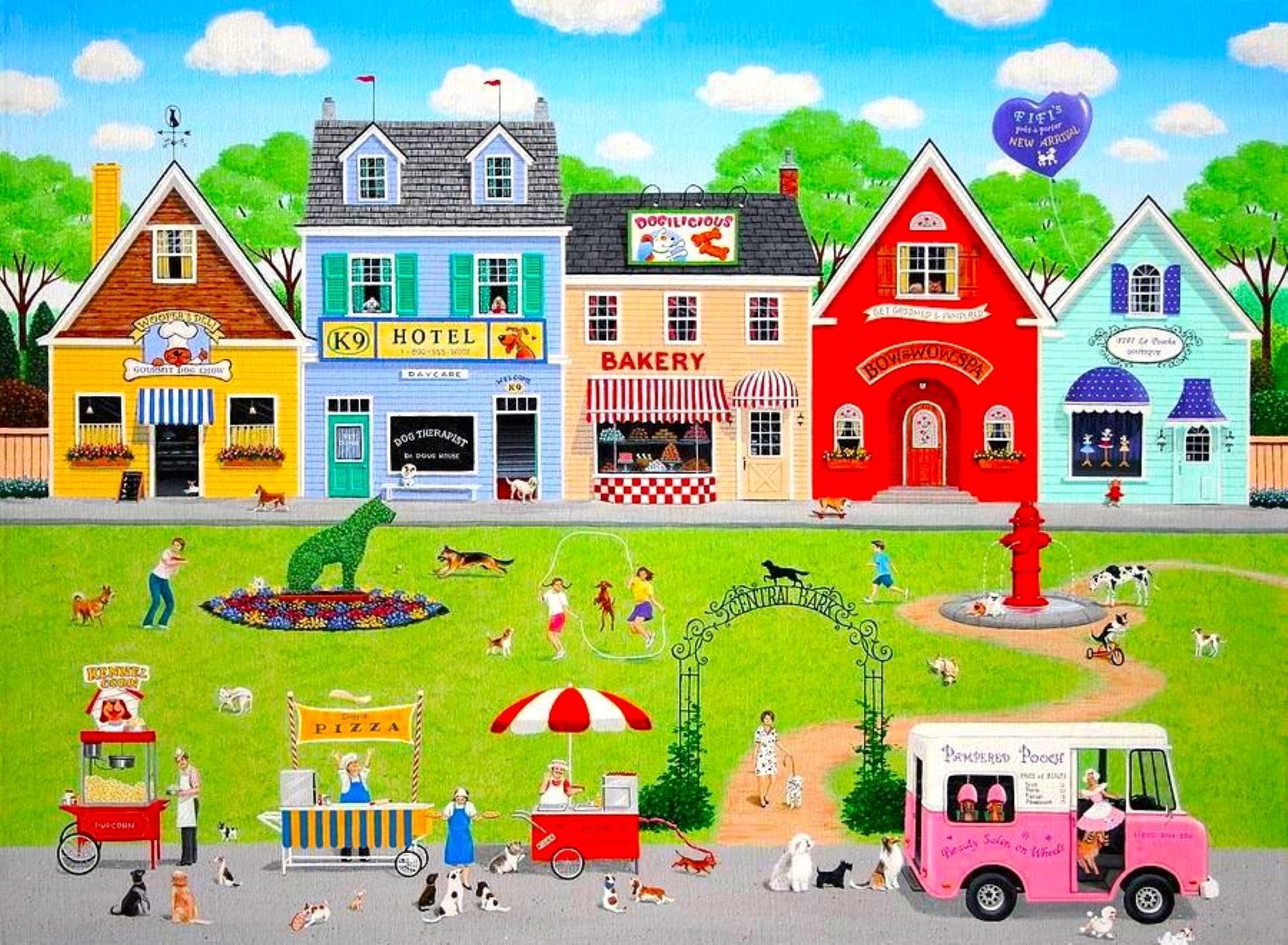 Solve Summer Day jigsaw puzzle online with 140 pieces