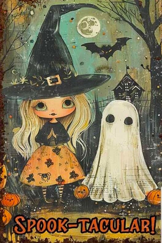 Jigsaw Puzzle | 96 pieces | Halloween Spook-Tacular Girl | Jigidi