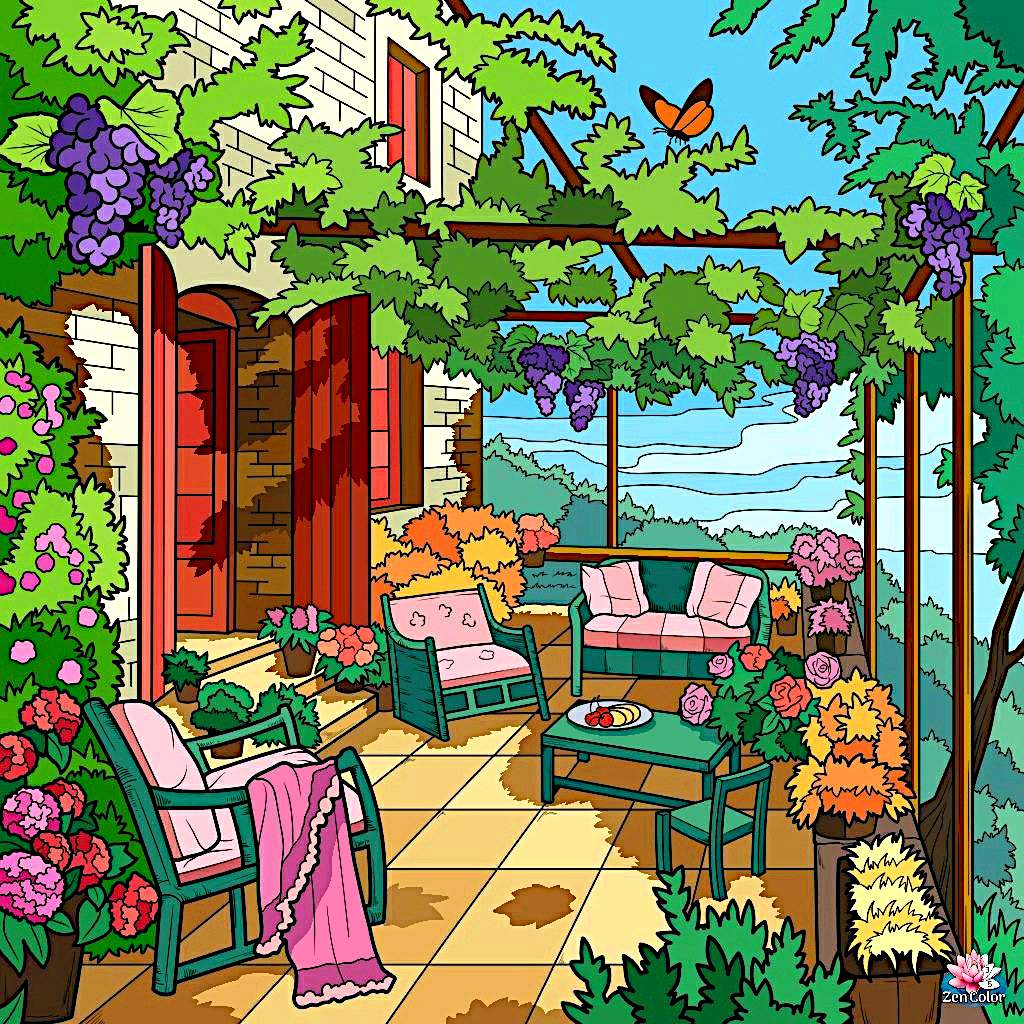 Solve 23 Zen Color jigsaw puzzle online with 169 pieces