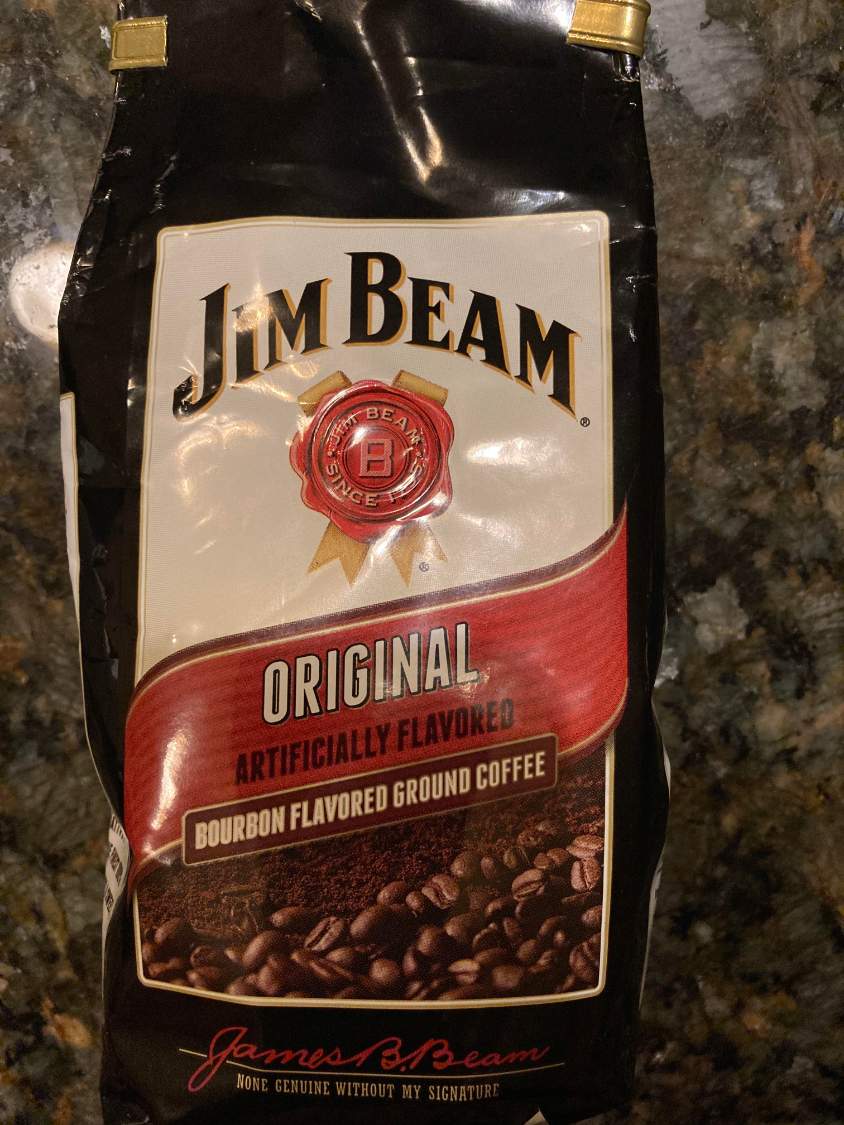 Solve Jim Bean Coffee jigsaw puzzle online with 63 pieces