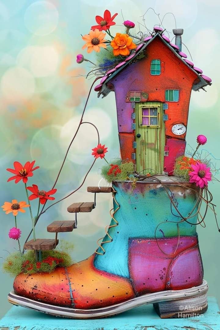 Solve by Alison Hamilton jigsaw puzzle online with 77 pieces