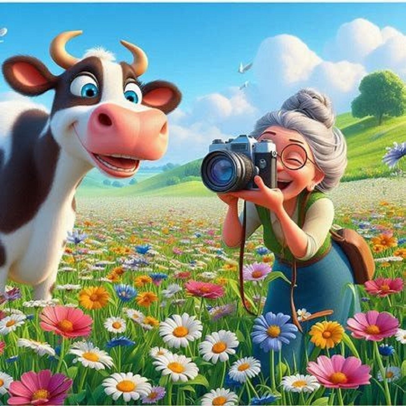 Solve Say "Cheese" jigsaw puzzle online with 81 pieces