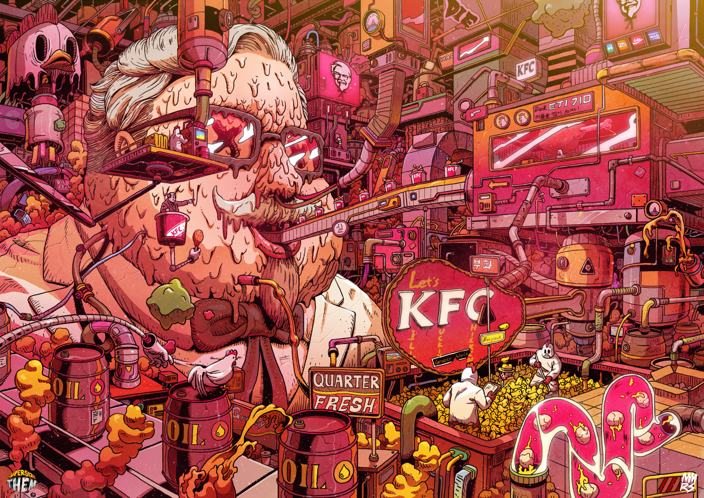 Jigsaw Puzzle | super size them- kfc | 234 pieces | Jigidi