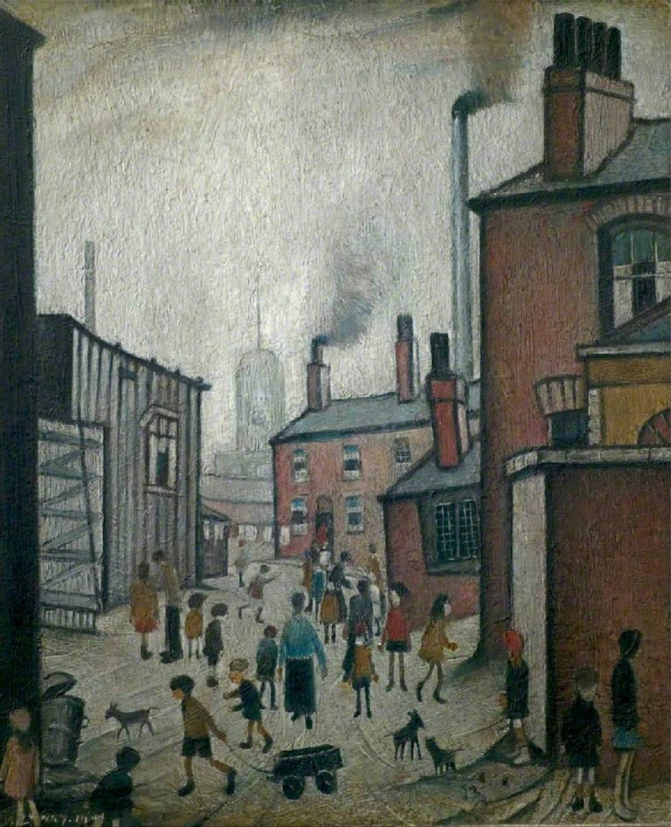 Solve L. S. Lowry (1887-1976) jigsaw puzzle online with 208 pieces