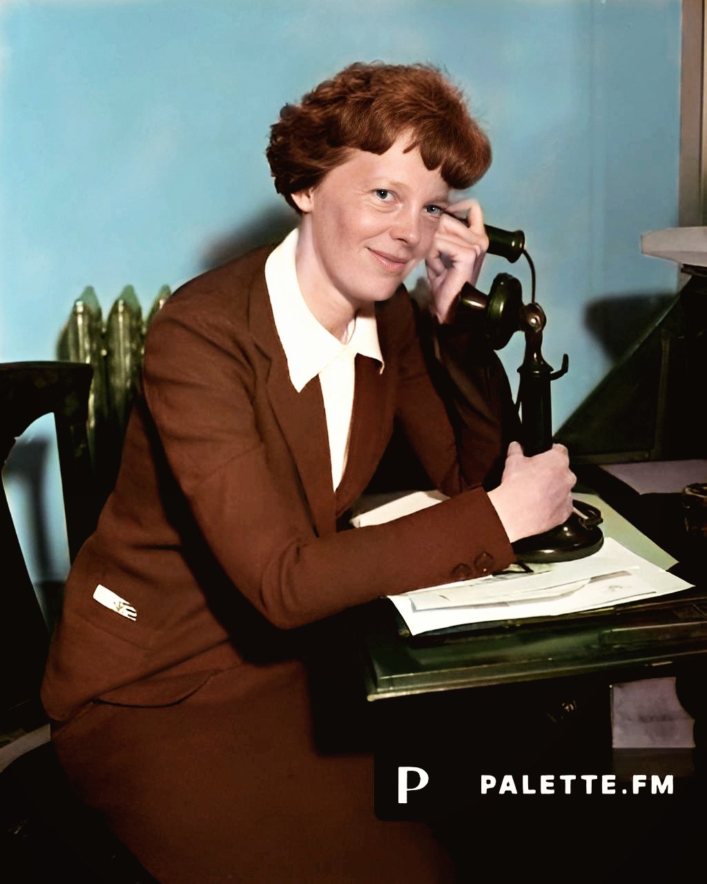 Solve Amelia Earhart. jigsaw puzzle online with 120 pieces