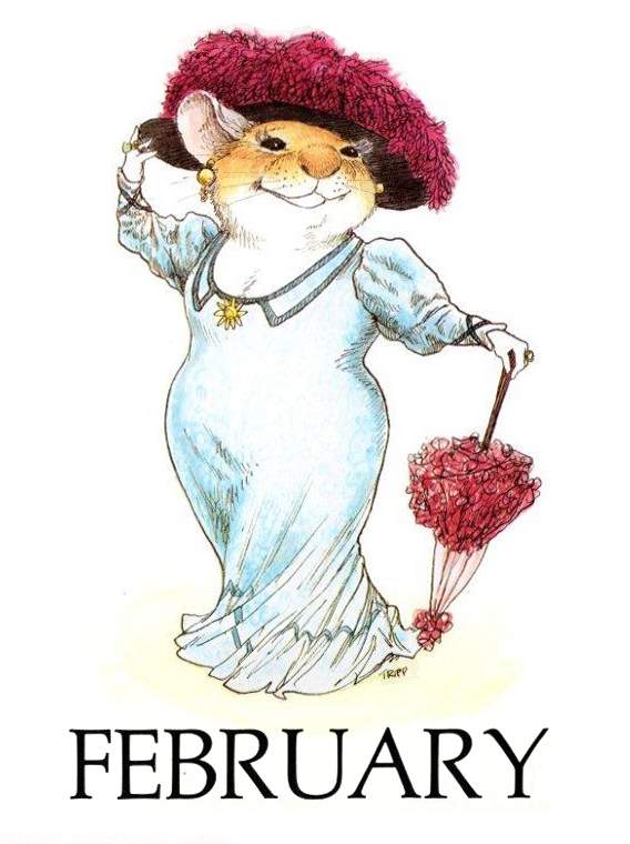 Solve MISS FEBRUARY jigsaw puzzle online with 48 pieces