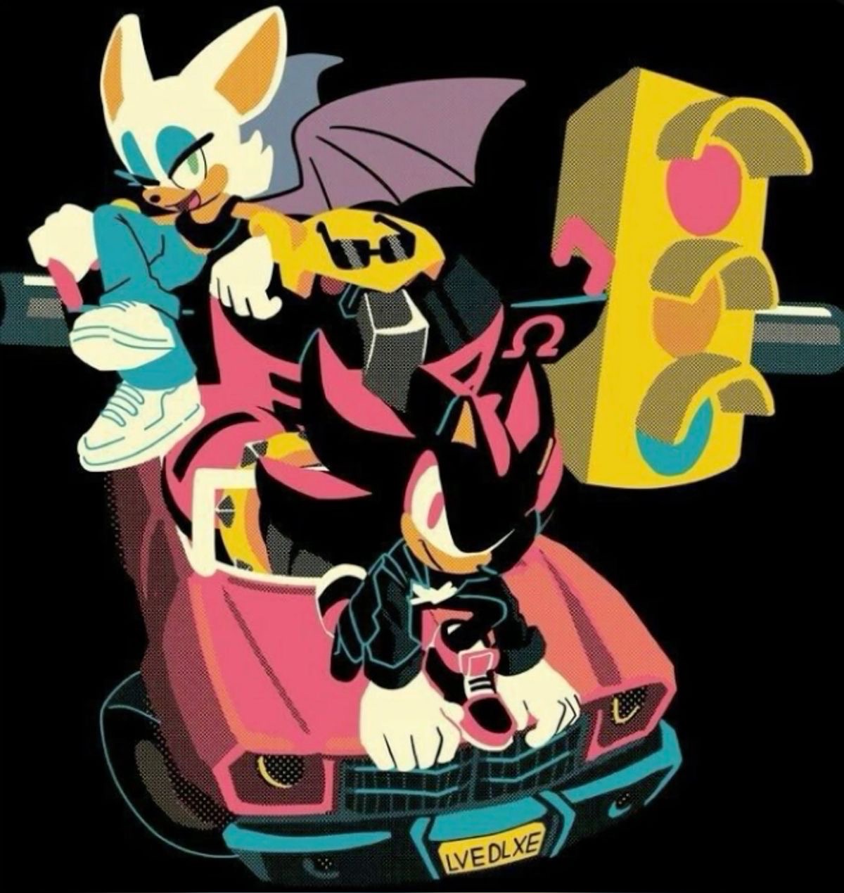 Solve shadow and rouge jigsaw puzzle online with 441 pieces