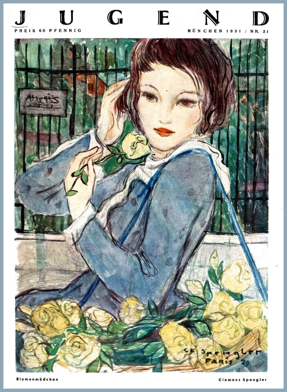 Solve Vintage Magazine Covers - Jugend - 1931 jigsaw puzzle online with ...