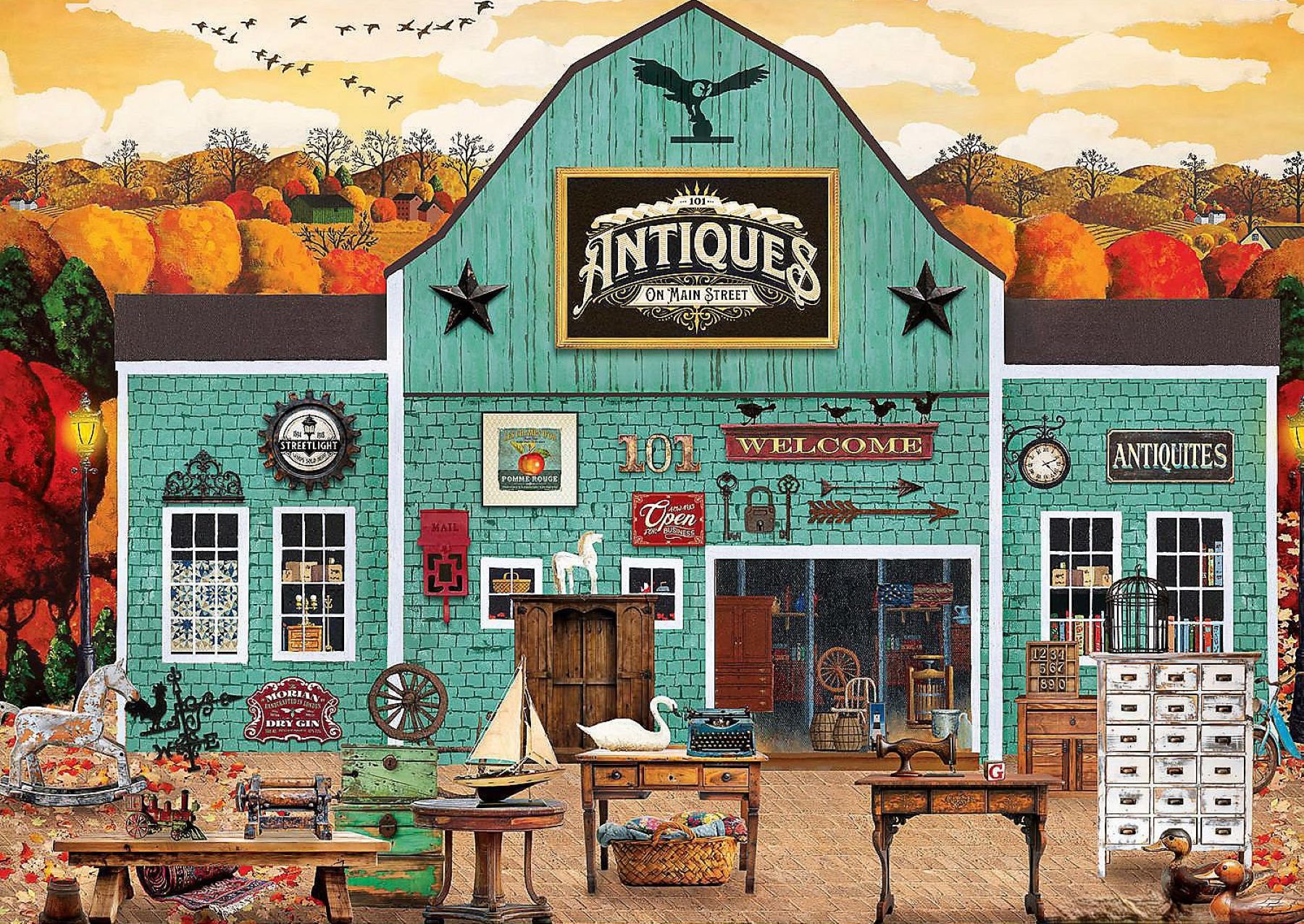 Jigsaw Puzzle | 88 pieces | Antiques | Jigidi