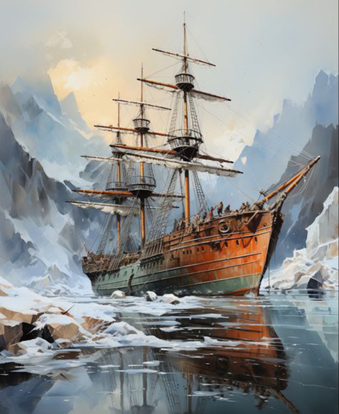 Solve At Anchor jigsaw puzzle online with 270 pieces