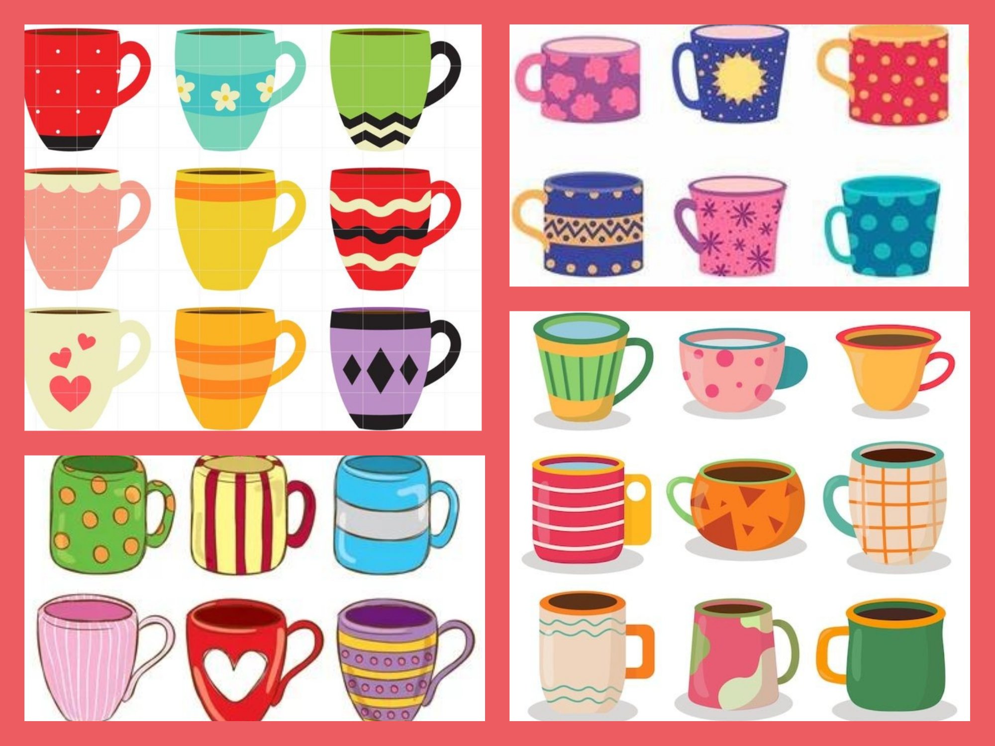 Solve Stax of Cups (1,395) jigsaw puzzle online with 80 pieces