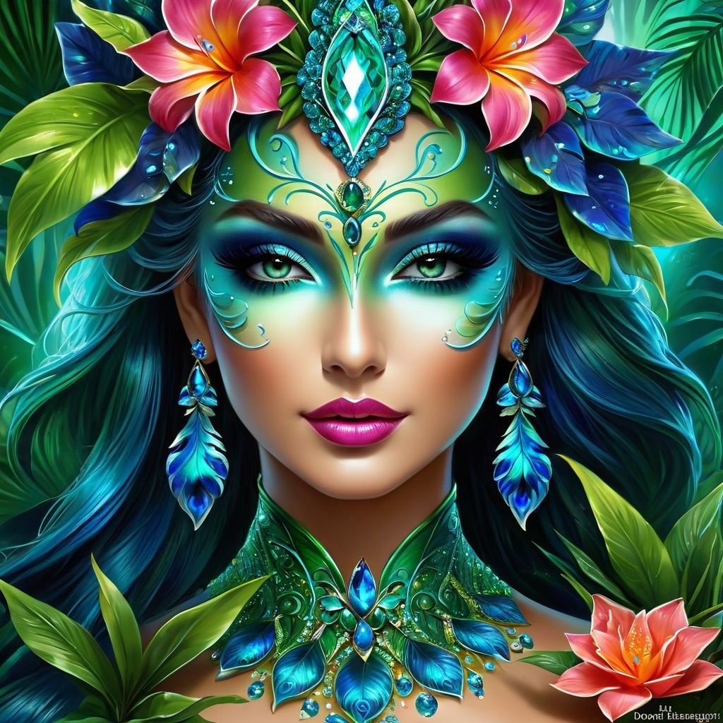 Solve A Real Beauty jigsaw puzzle online with 81 pieces