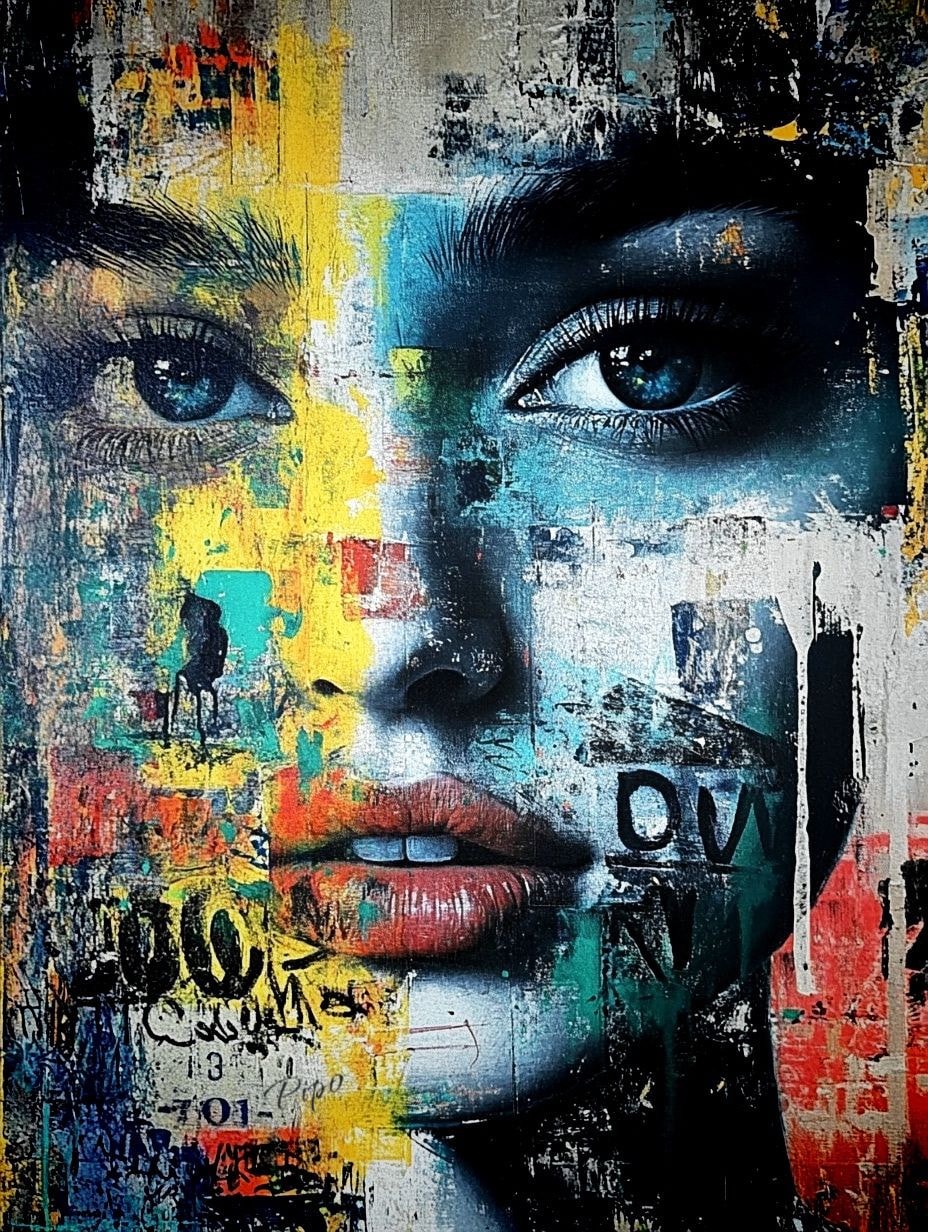 Solve Cool face paint jigsaw puzzle online with 300 pieces