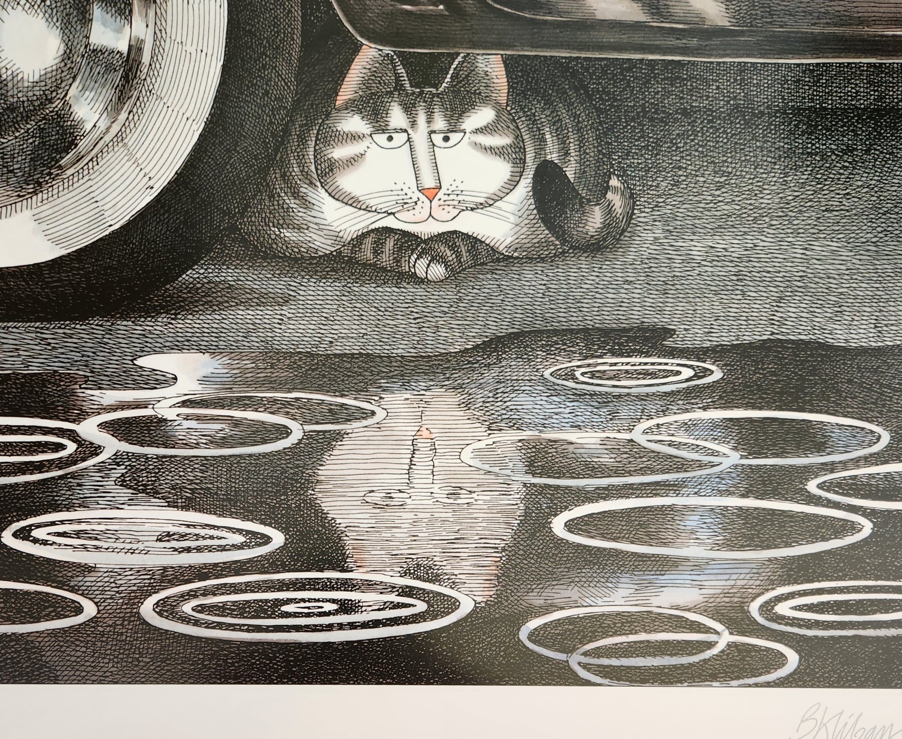 Solve 2005 B. Kliban cat calendar - November jigsaw puzzle online with ...