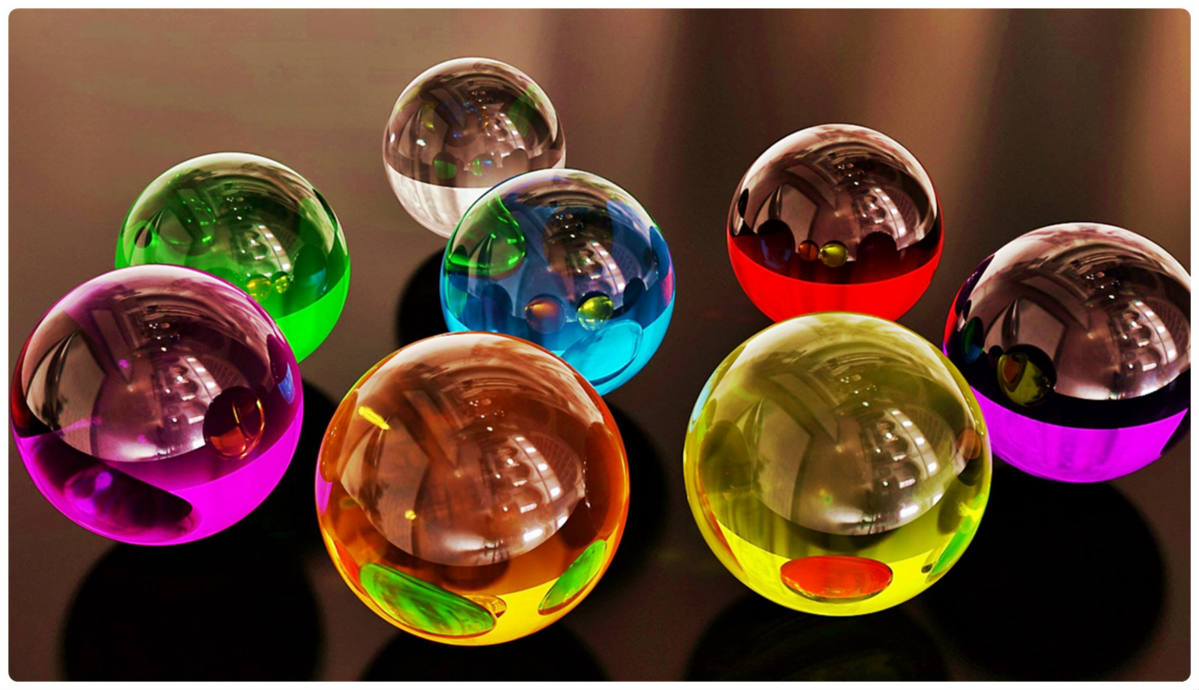 Solve Balls #11 (smaller size) jigsaw puzzle online with 84 pieces