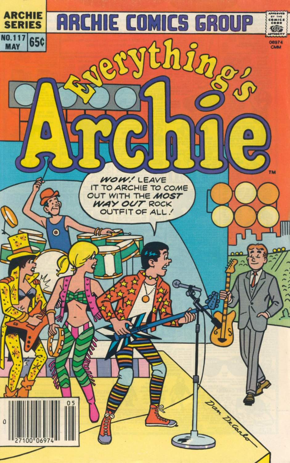 Solve Everything's Archie (May 1985) jigsaw puzzle online with 96 pieces