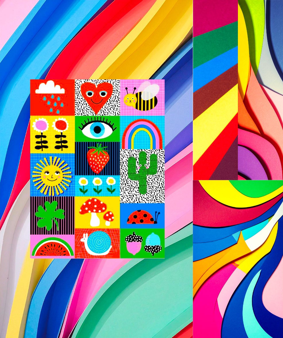 Solve Shapes Mashup jigsaw puzzle online with 120 pieces