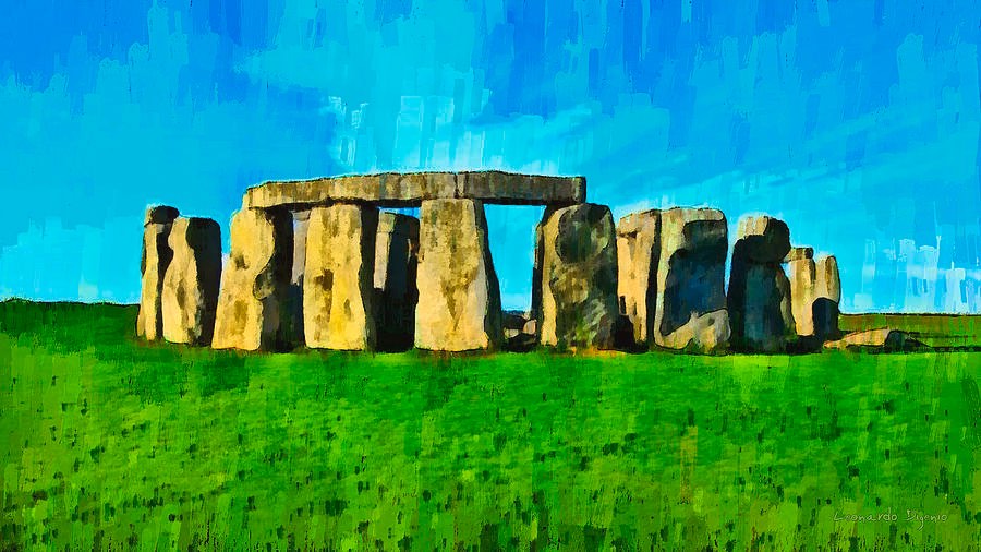 Solve Stonehenge jigsaw puzzle online with 91 pieces