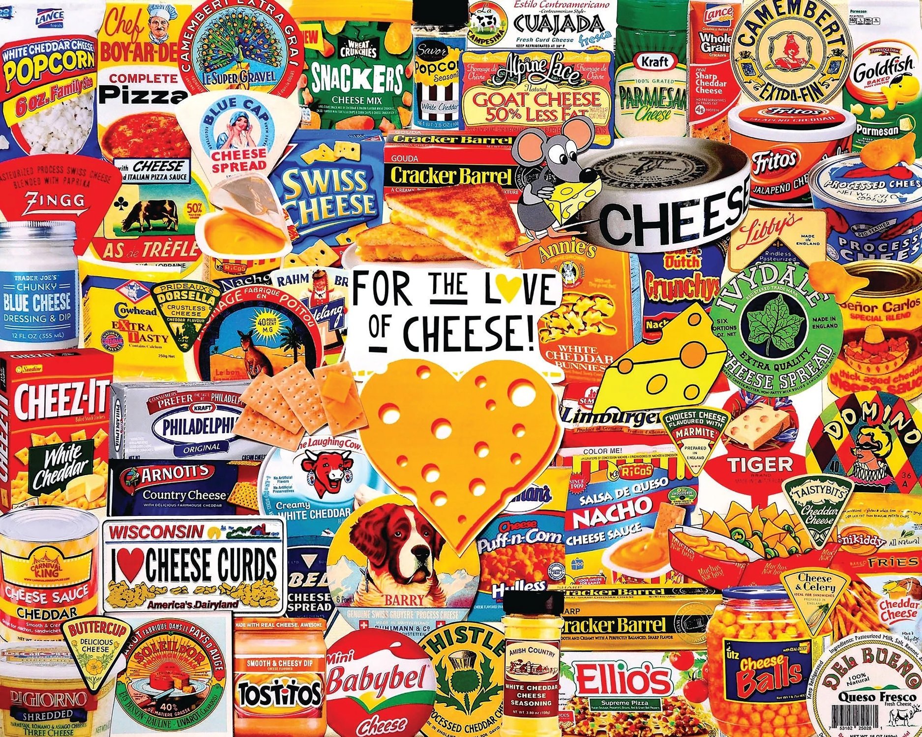 Solve I Love Cheese jigsaw puzzle online with 357 pieces