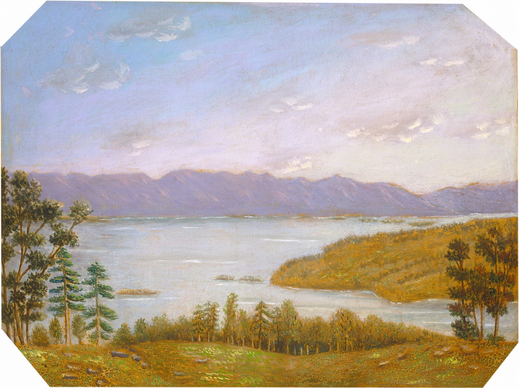 Solve Leverett Pond, Erastus Salisbury Field, ca. 1860/1880 jigsaw ...