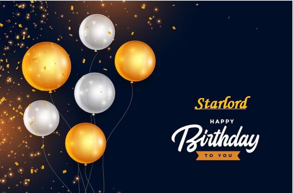 Solve Happy Birthday Starlord jigsaw puzzle online with 12 pieces