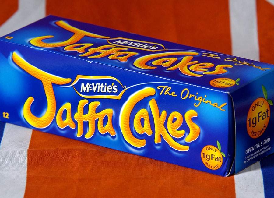 Solve Jaffa-Cake jigsaw puzzle online with 20 pieces