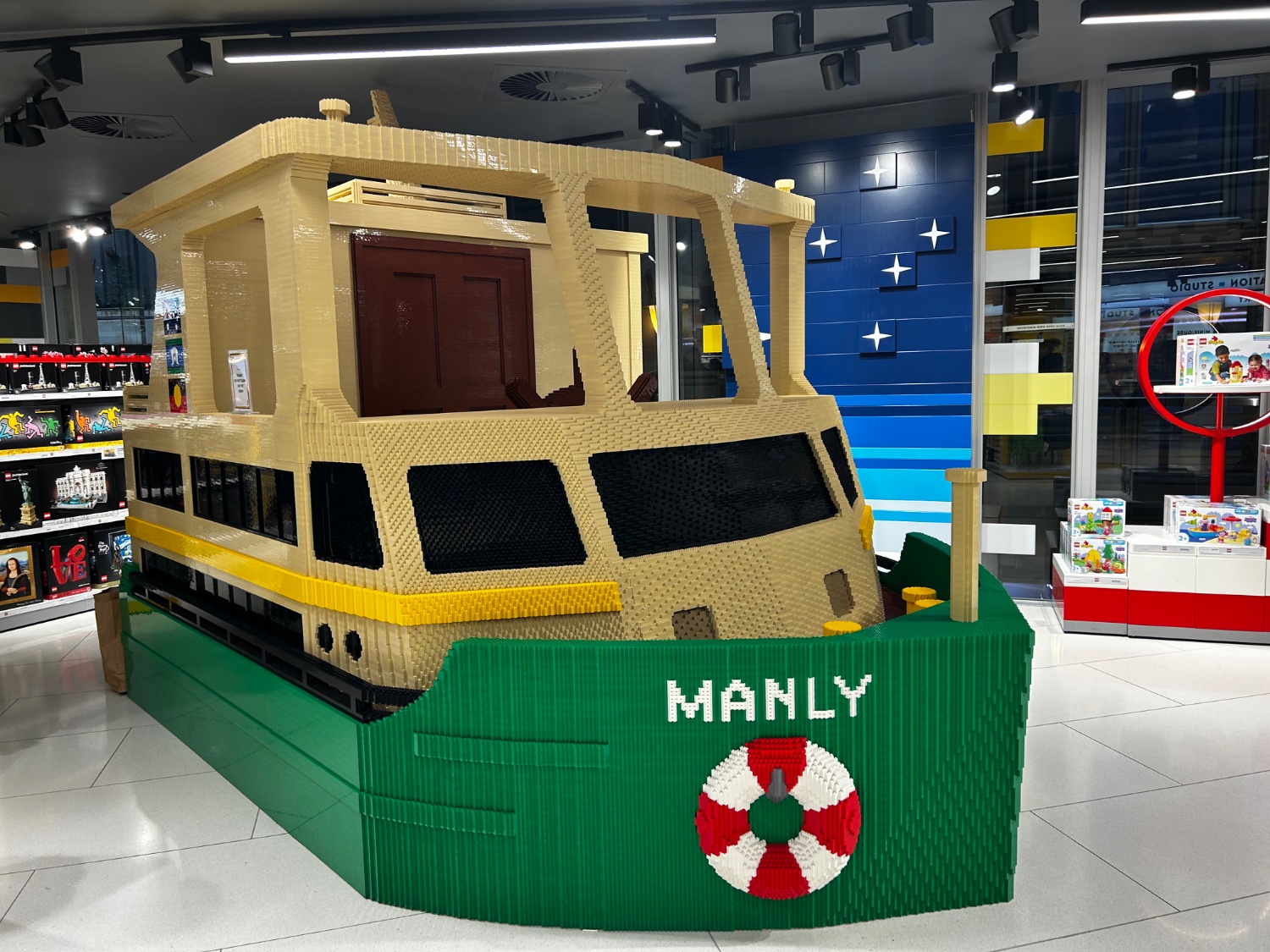 Jigsaw Puzzle | 12 pieces | Yes, a Manly ferry made of Lego | Jigidi