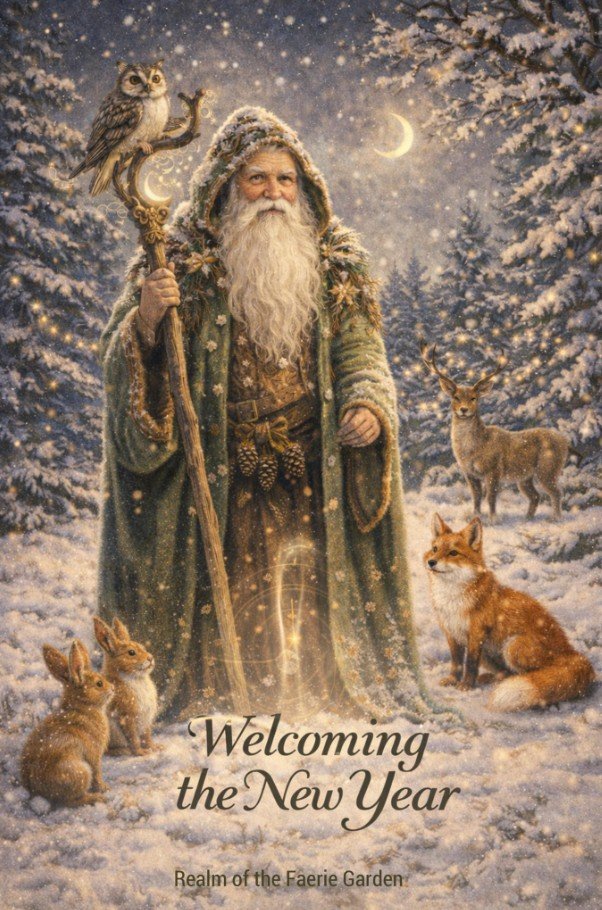 Solve Welcoming the New Year jigsaw puzzle online with 96 pieces