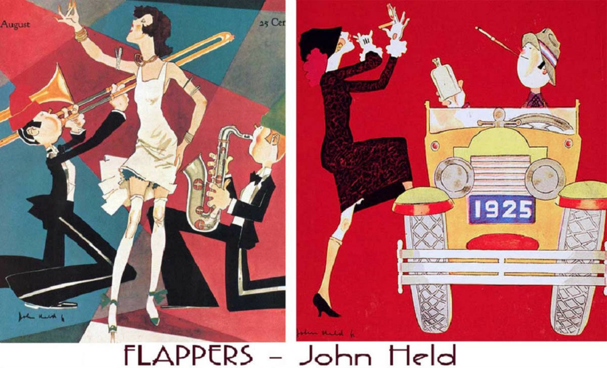 Solve 1920's Flappers & the Jazz Age jigsaw puzzle online with 77 pieces