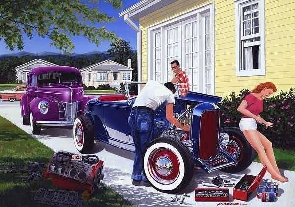 Solve Growing up in the 50's jigsaw puzzle online with 70 pieces