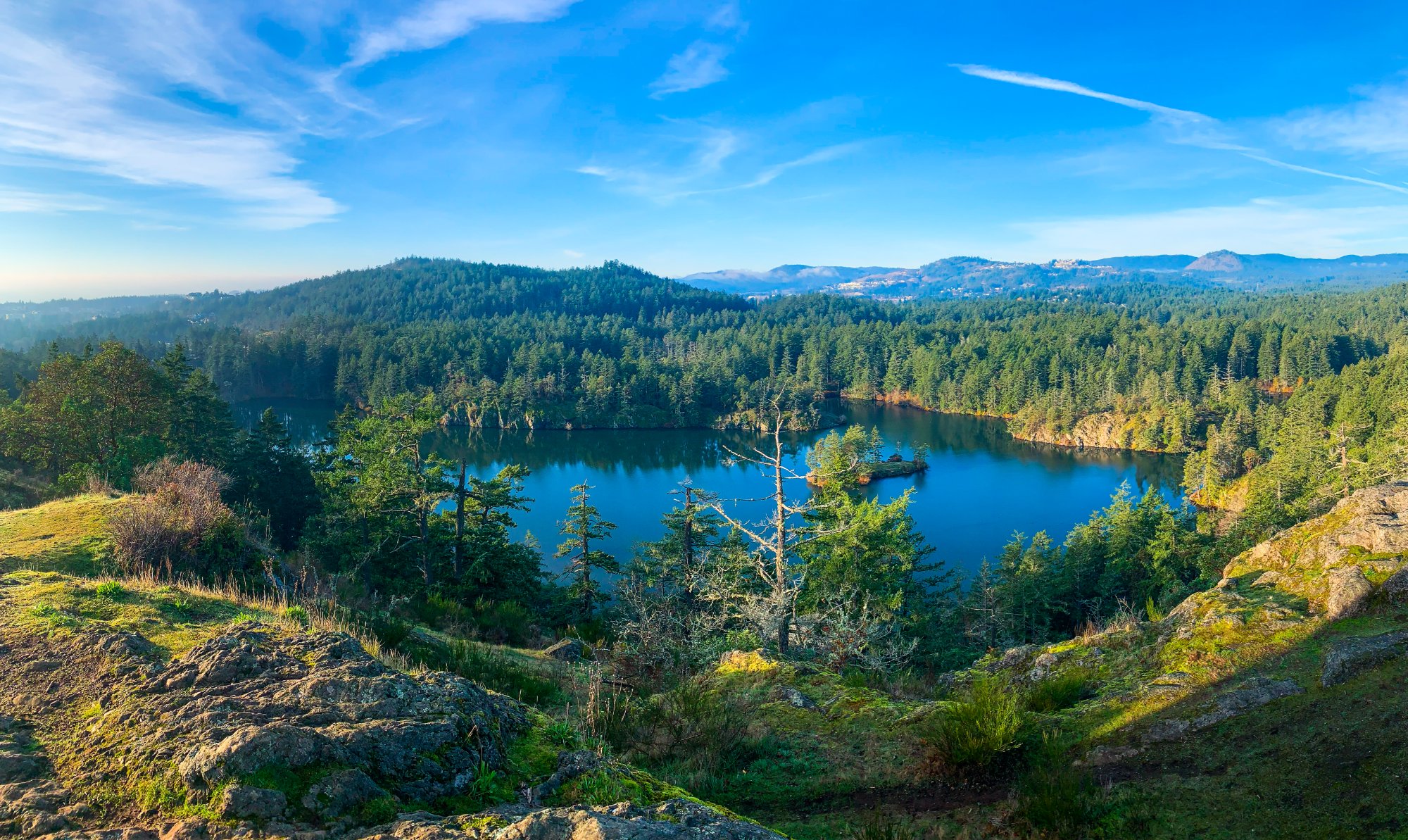 Solve Beautiful Thetis Lake near Victoria BC jigsaw puzzle online with ...