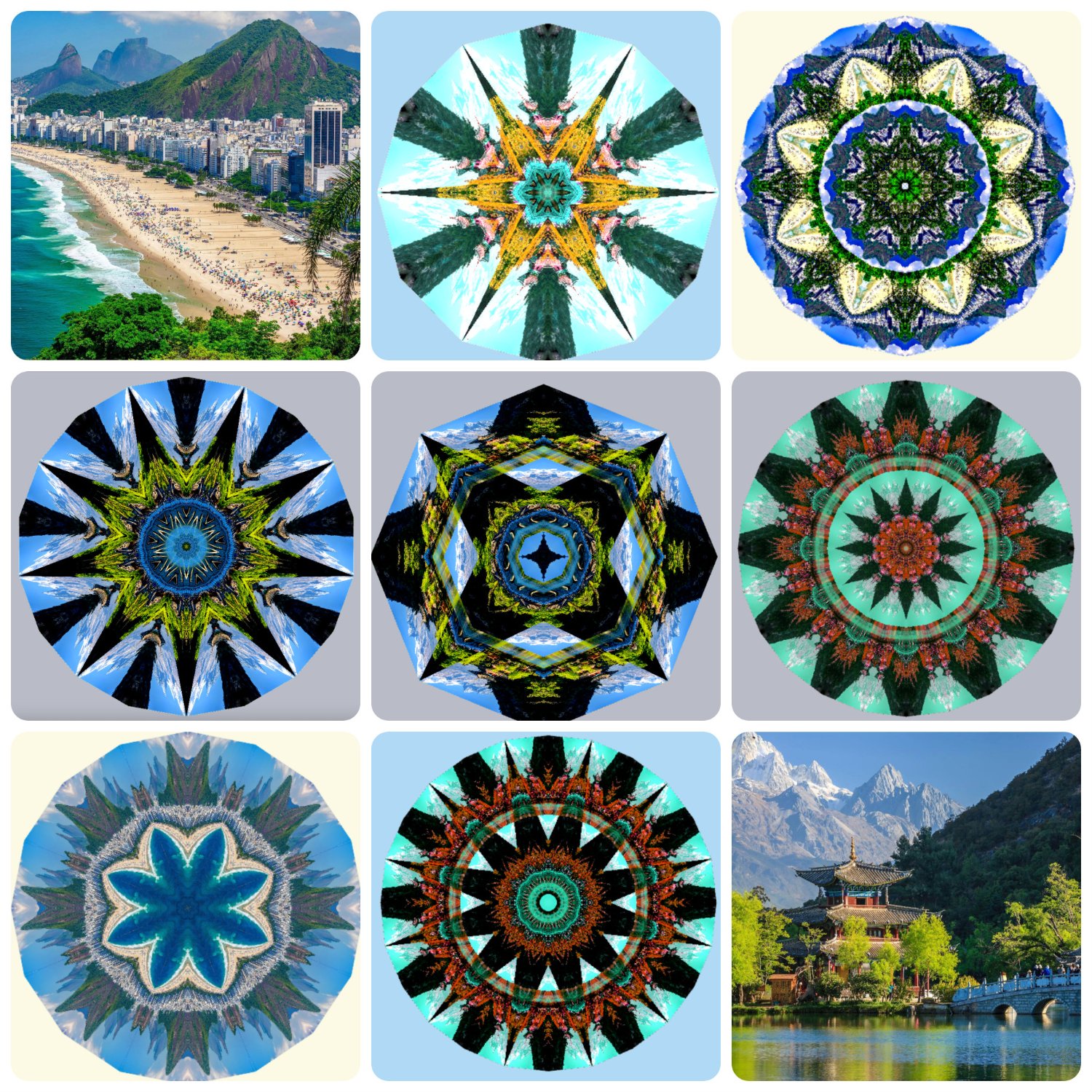 Jigsaw Puzzle | 144 pieces | Jade Spring Park and Rio | Jigidi