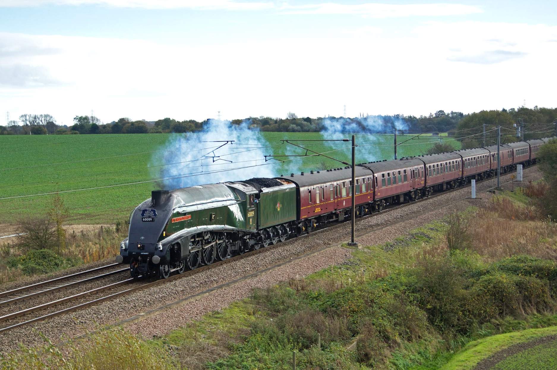 Solve LNER Class A4 4-6-2 60009 Union of South Africa. jigsaw puzzle ...
