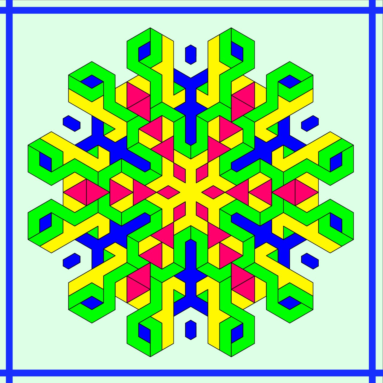 Solve Colorbook Mandala 8 jigsaw puzzle online with 100 pieces