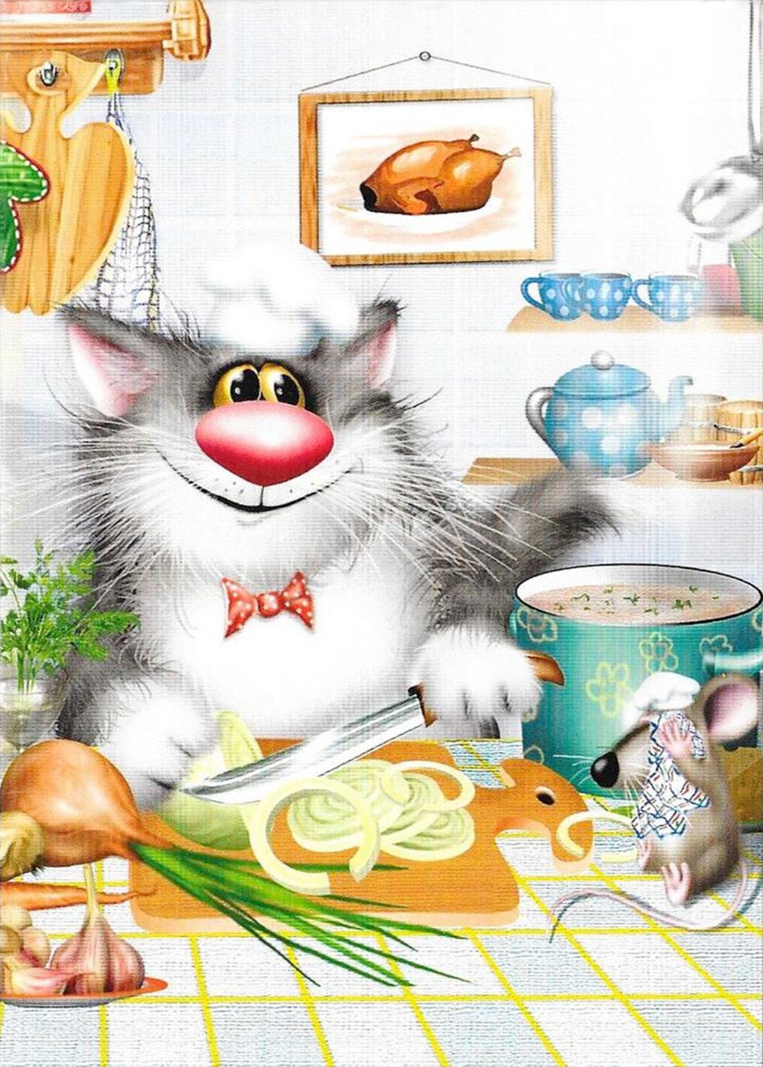 Solve le chef jigsaw puzzle online with 600 pieces