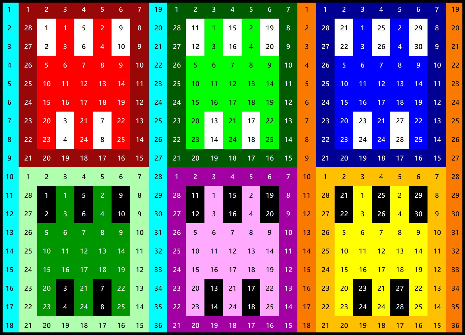 Solve Number 1505 ensorcelled aliens 450 jigsaw puzzle online with 450 ...