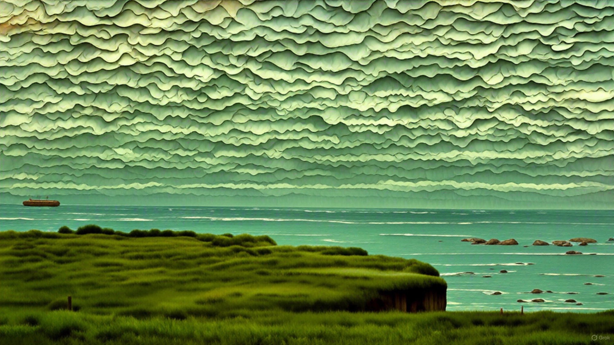 Solve Brooding skies jigsaw puzzle online with 120 pieces