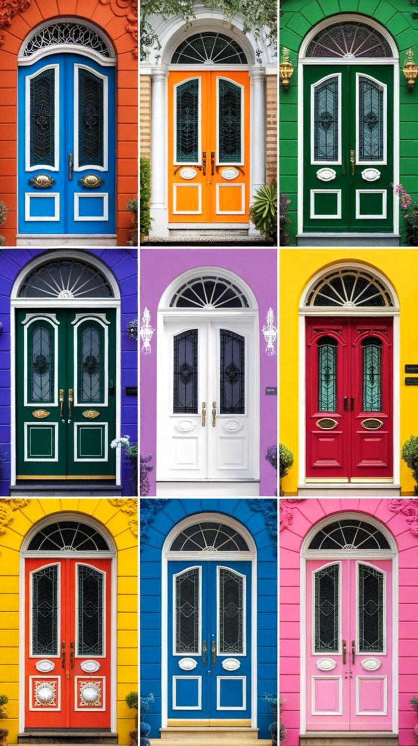 Solve Doors jigsaw puzzle online with 594 pieces