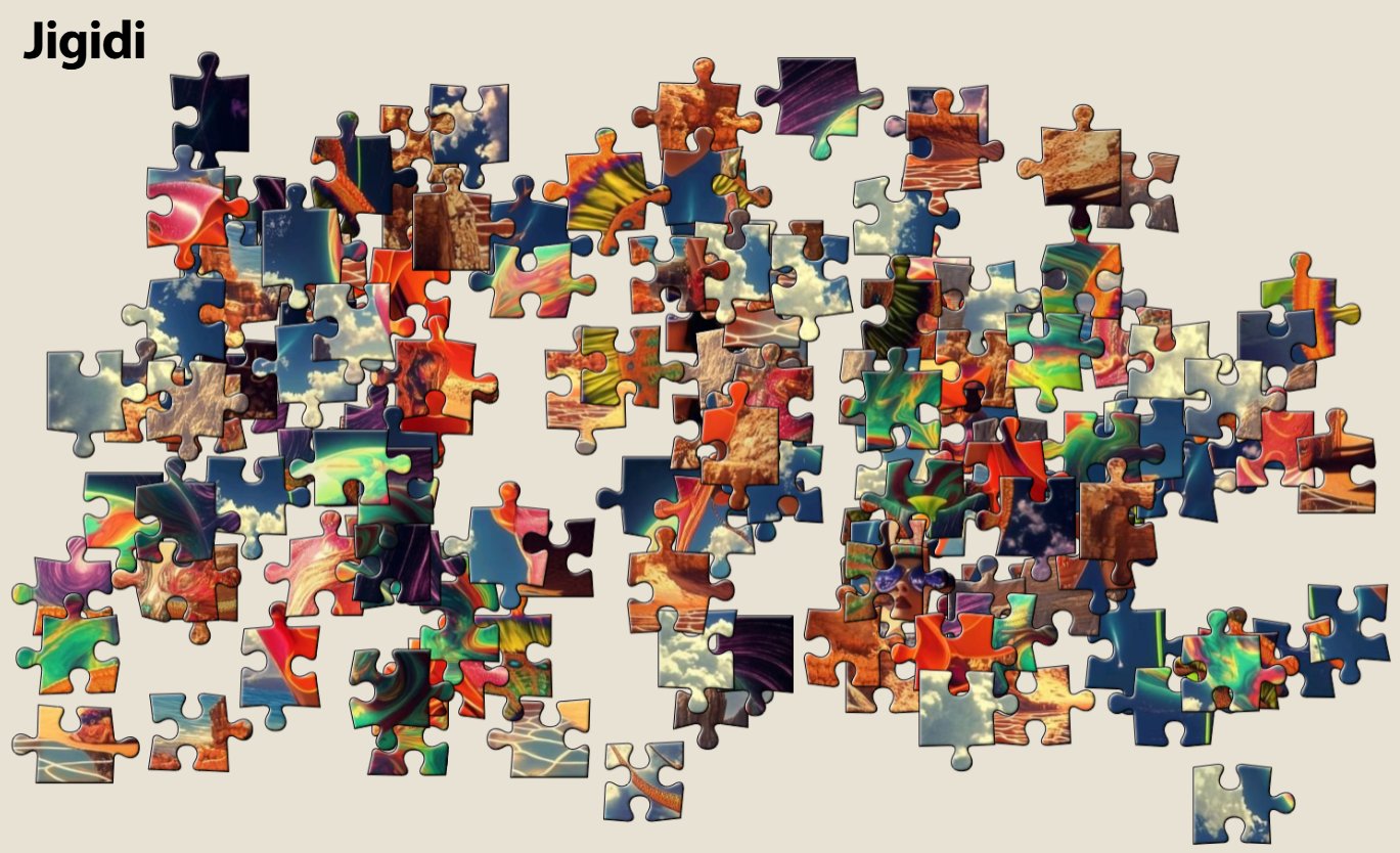 Solve It's a Jigidi of a Jigidi! jigsaw puzzle online with 150 pieces